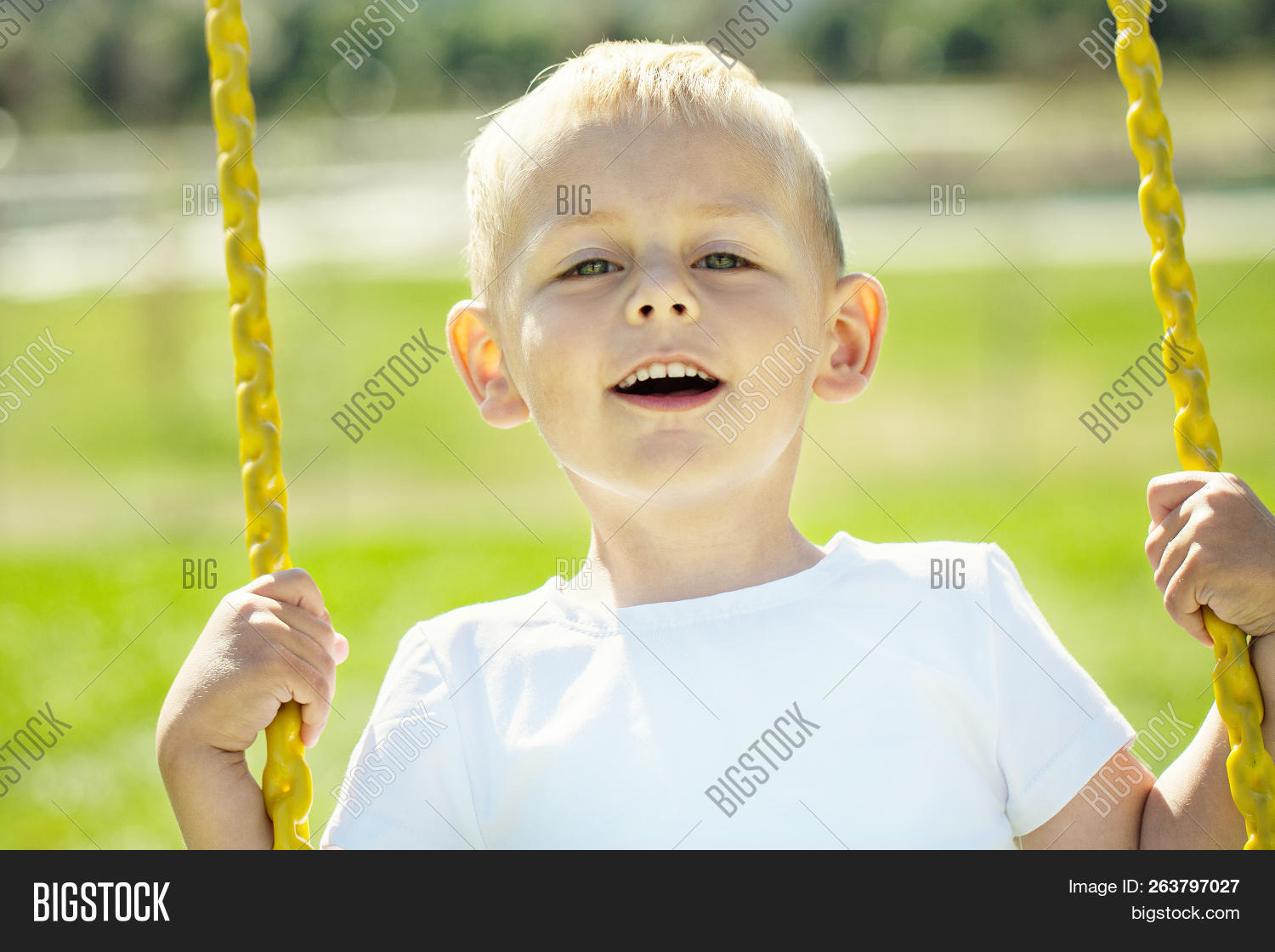 Little Boy Looks Into Image & Photo (Free Trial) | Bigstock