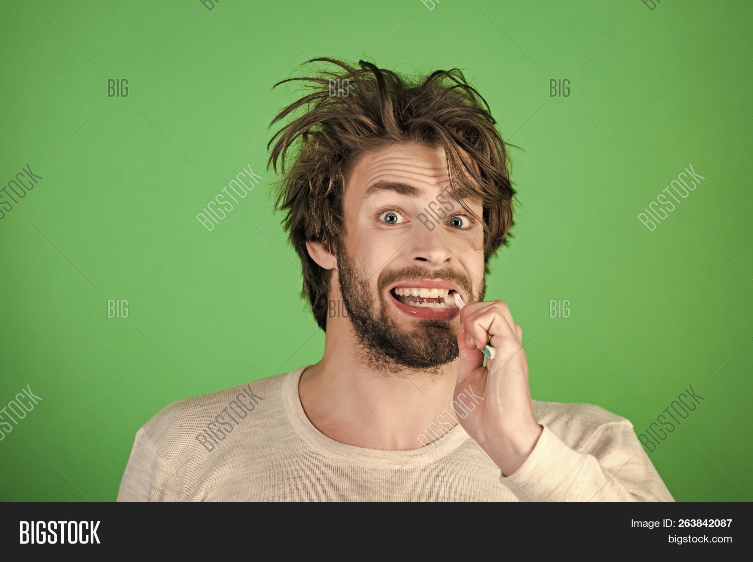 Happy Man Beard Image & Photo (Free Trial) | Bigstock