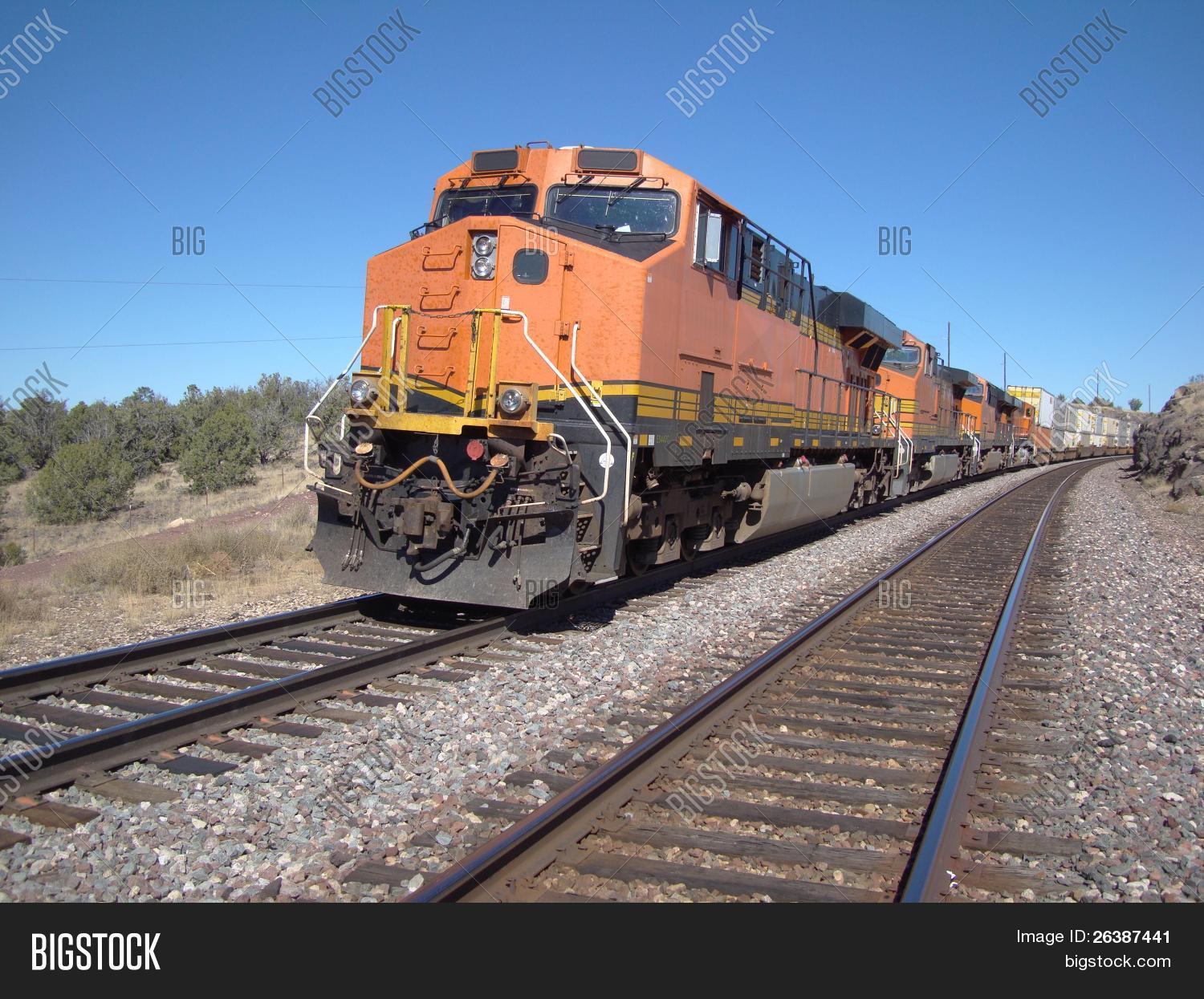 Freight Train Image & Photo (Free Trial) | Bigstock