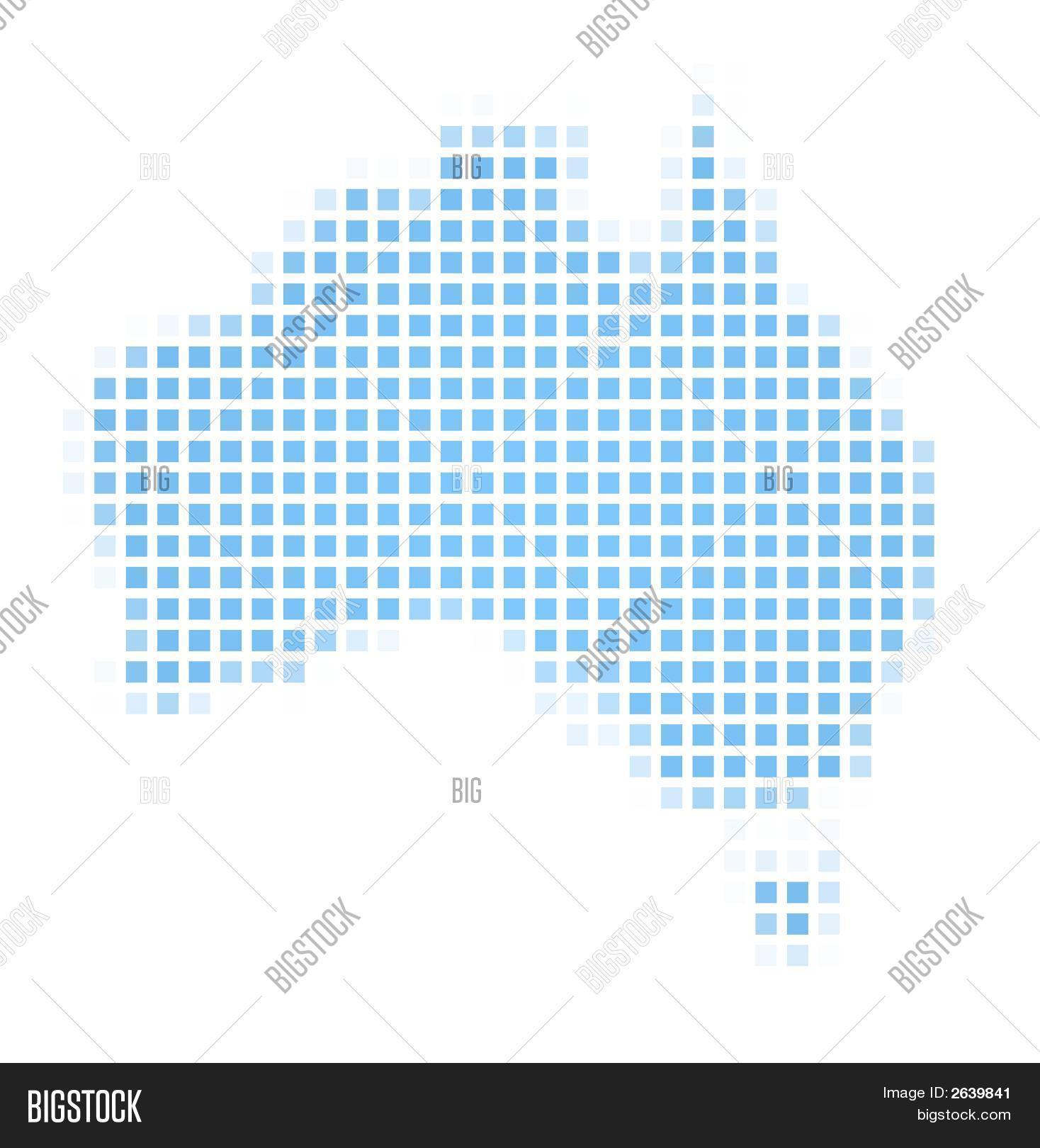 Australia Map Square Image & Photo (Free Trial) | Bigstock