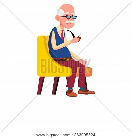 Old Man Poses Vector Vector & Photo (Free Trial) | Bigstock