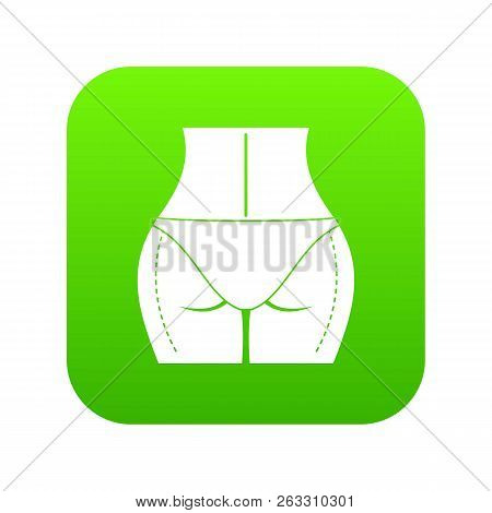 Female Buttocks Vector & Photo (Free Trial) | Bigstock
