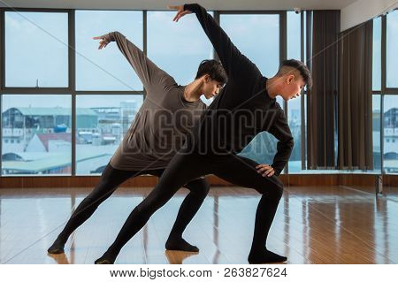 Two Asian Guys Dancing Image & Photo (Free Trial) | Bigstock