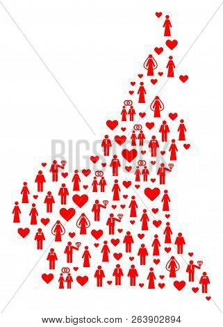 Collage Map Cameroon Vector & Photo (Free Trial) | Bigstock