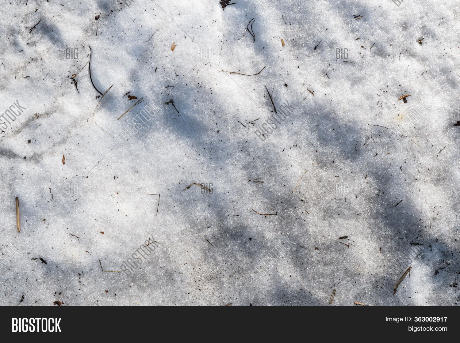 Texture Dirty Snow. Image & Photo (Free Trial) | Bigstock