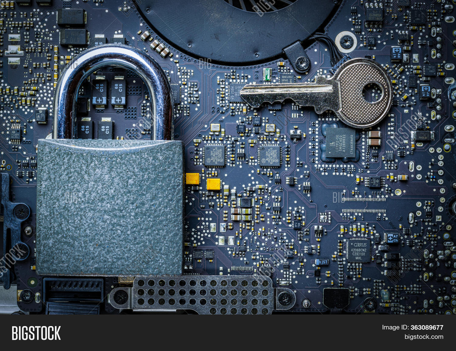 Cyber Security Lock. Image & Photo (Free Trial) | Bigstock