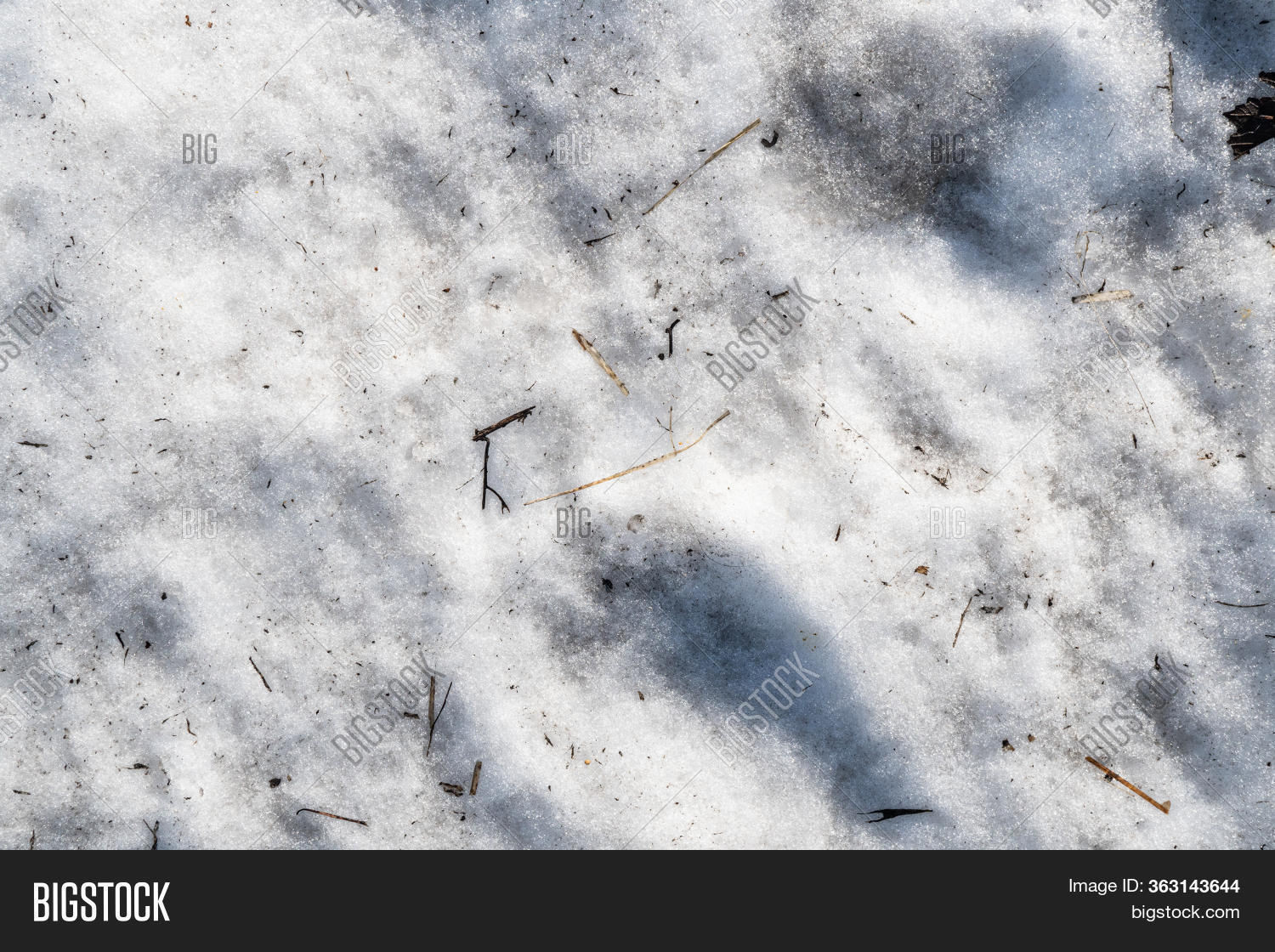 Texture Dirty Snow. Image & Photo (Free Trial) | Bigstock