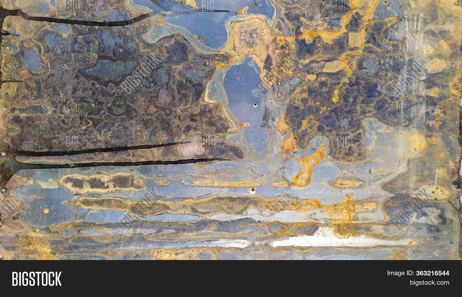White Metal Rust Marks Image & Photo (Free Trial) | Bigstock