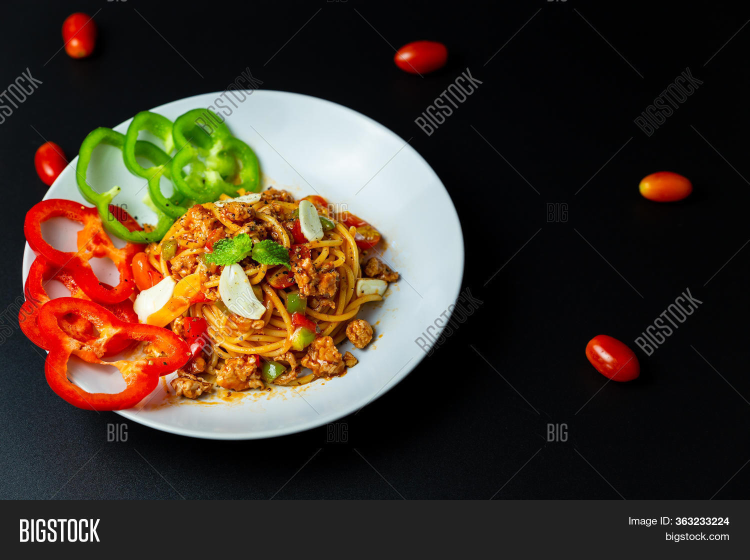 Delicious Spaghetti On Image & Photo (Free Trial) | Bigstock