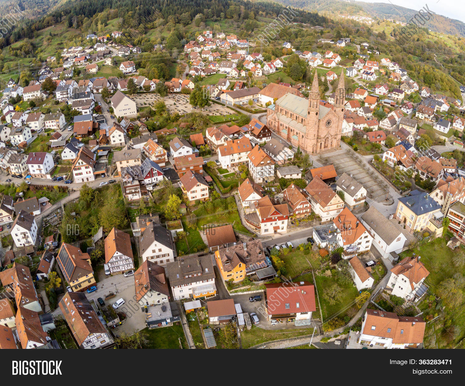 Aerial View Forbach Image & Photo (Free Trial) | Bigstock