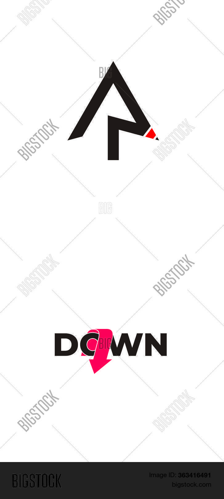 Pencil Arrow Simple Vector & Photo (Free Trial) | Bigstock