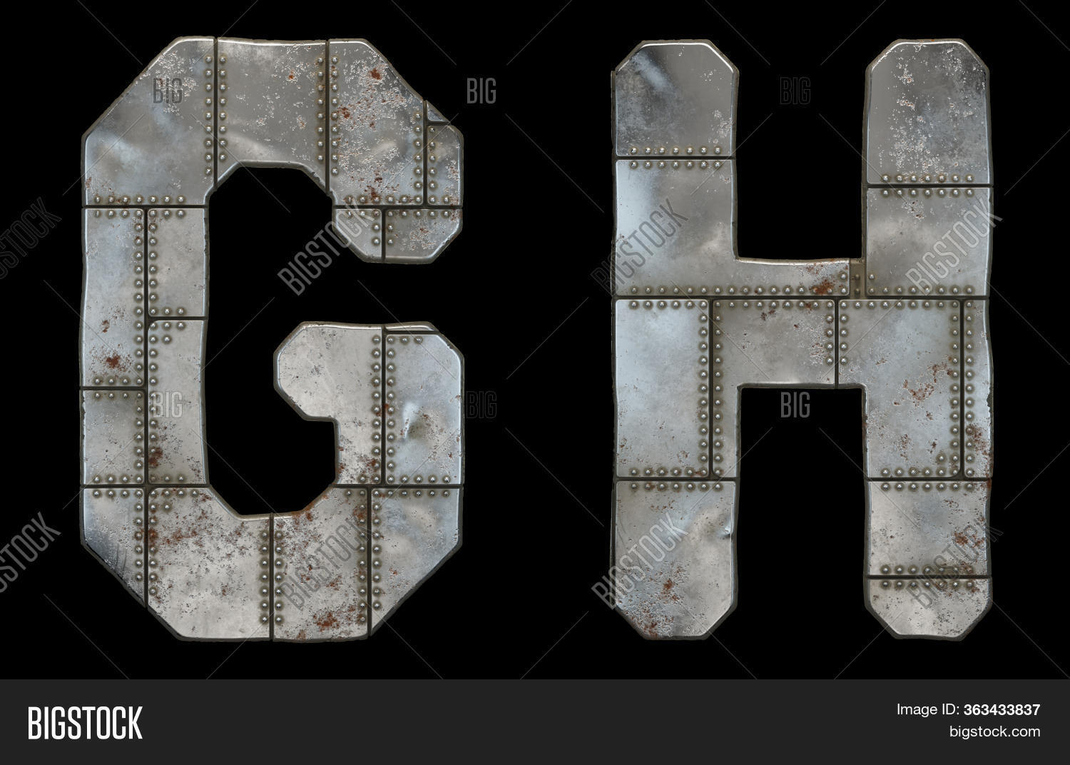 Set Capital Letters G Image & Photo (Free Trial) | Bigstock