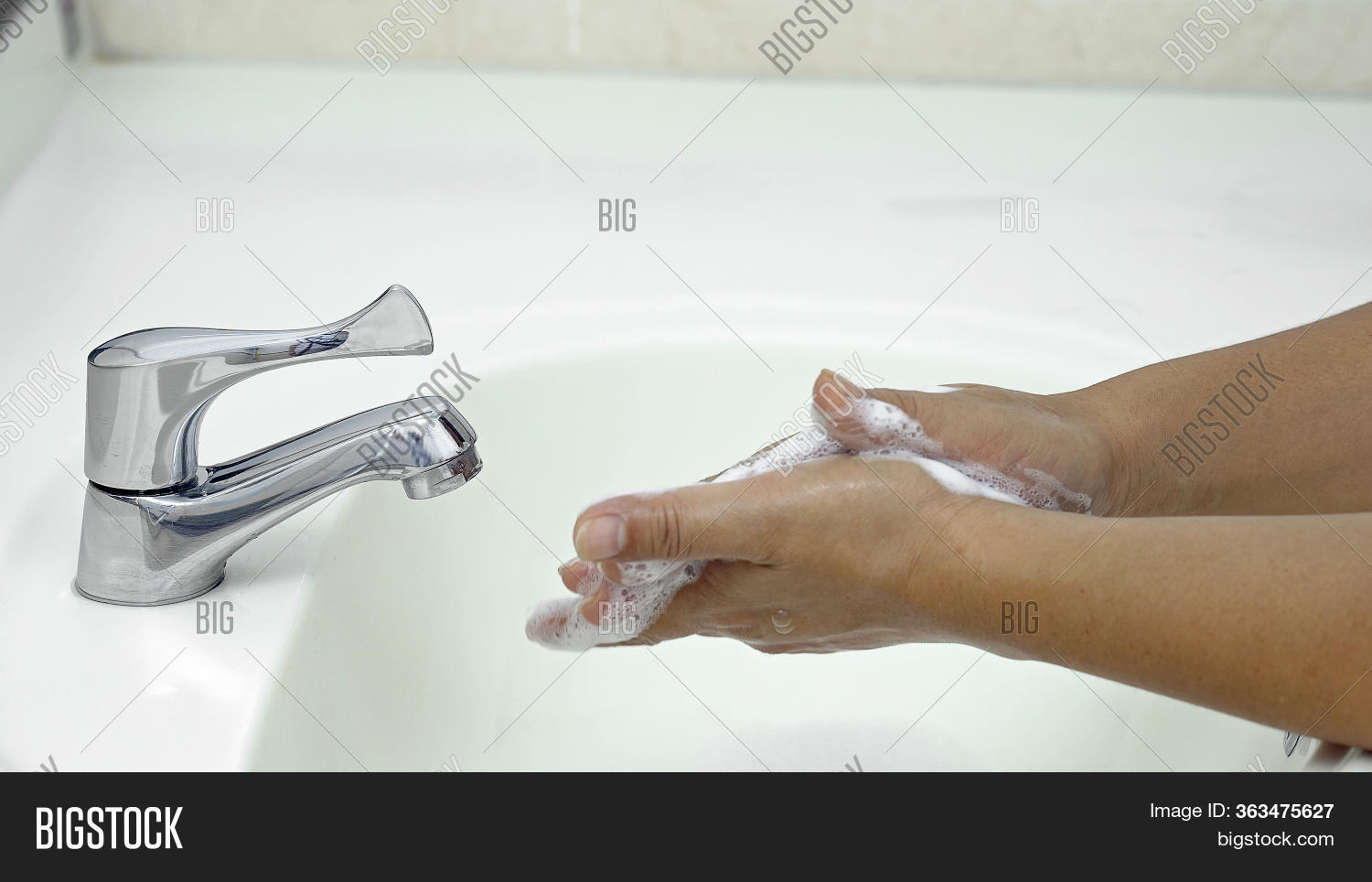 7 Steps Hand Washing Image & Photo (Free Trial) | Bigstock