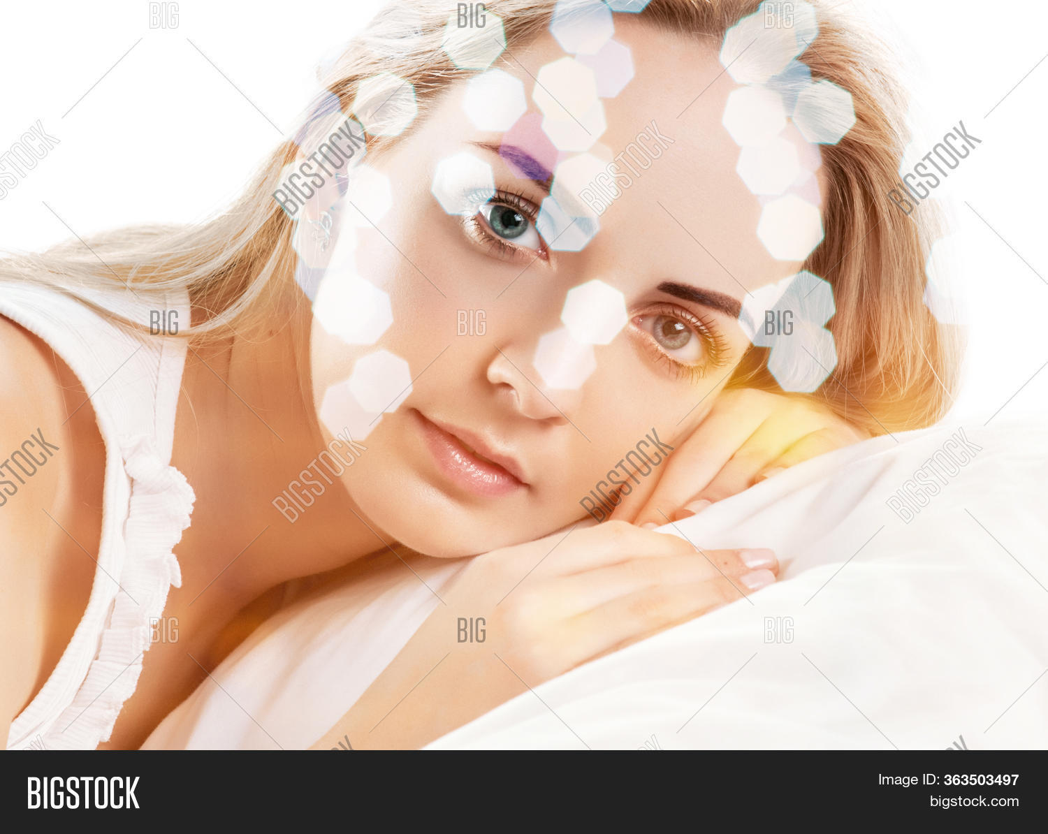 Young Woman Laying Image & Photo (Free Trial) | Bigstock