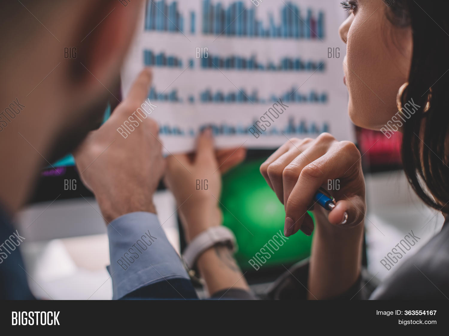 Selective Focus Data Image And Photo Free Trial Bigstock