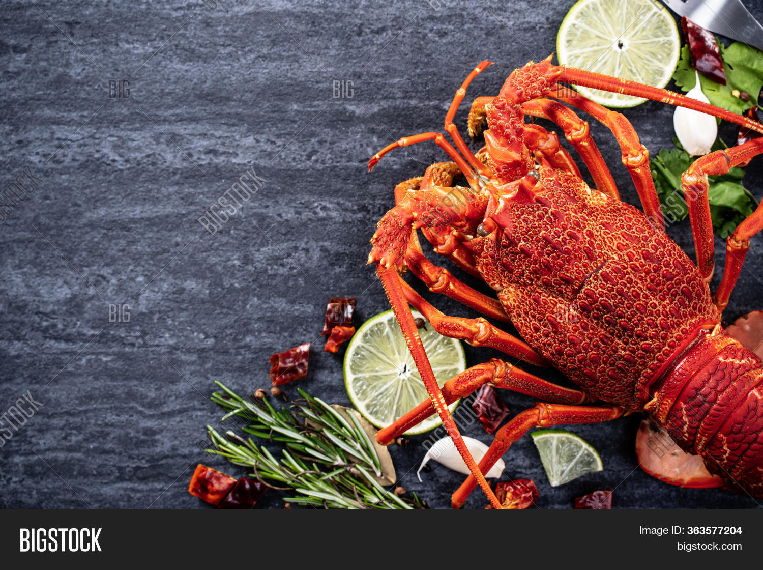 Cooked Boiled Lobster Image & Photo (Free Trial) | Bigstock