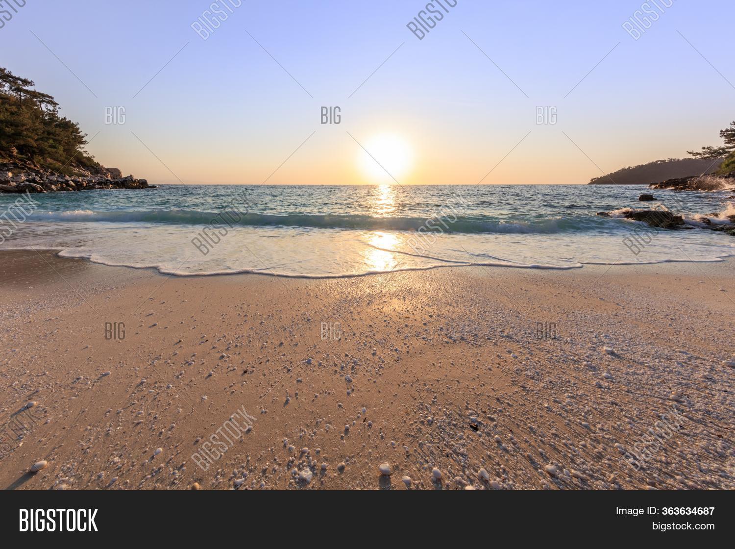 Sunrise Marble Beach, Image & Photo (Free Trial) | Bigstock