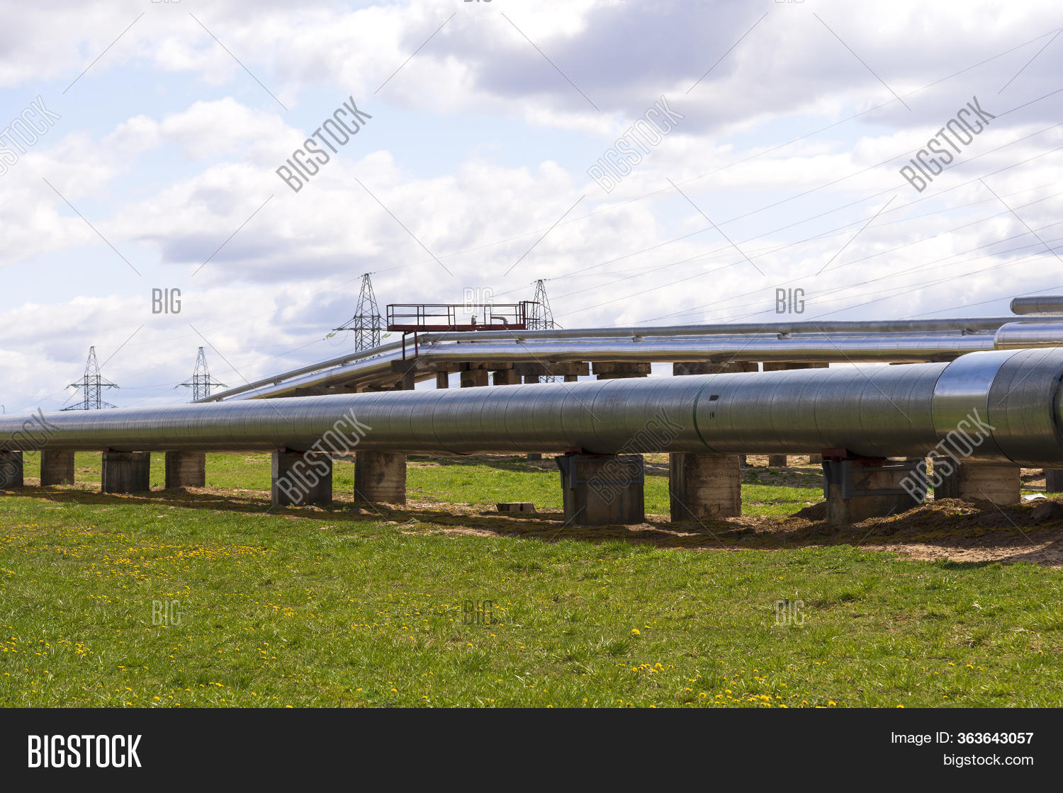 Industrial Gas Pipe Image & Photo (Free Trial) | Bigstock