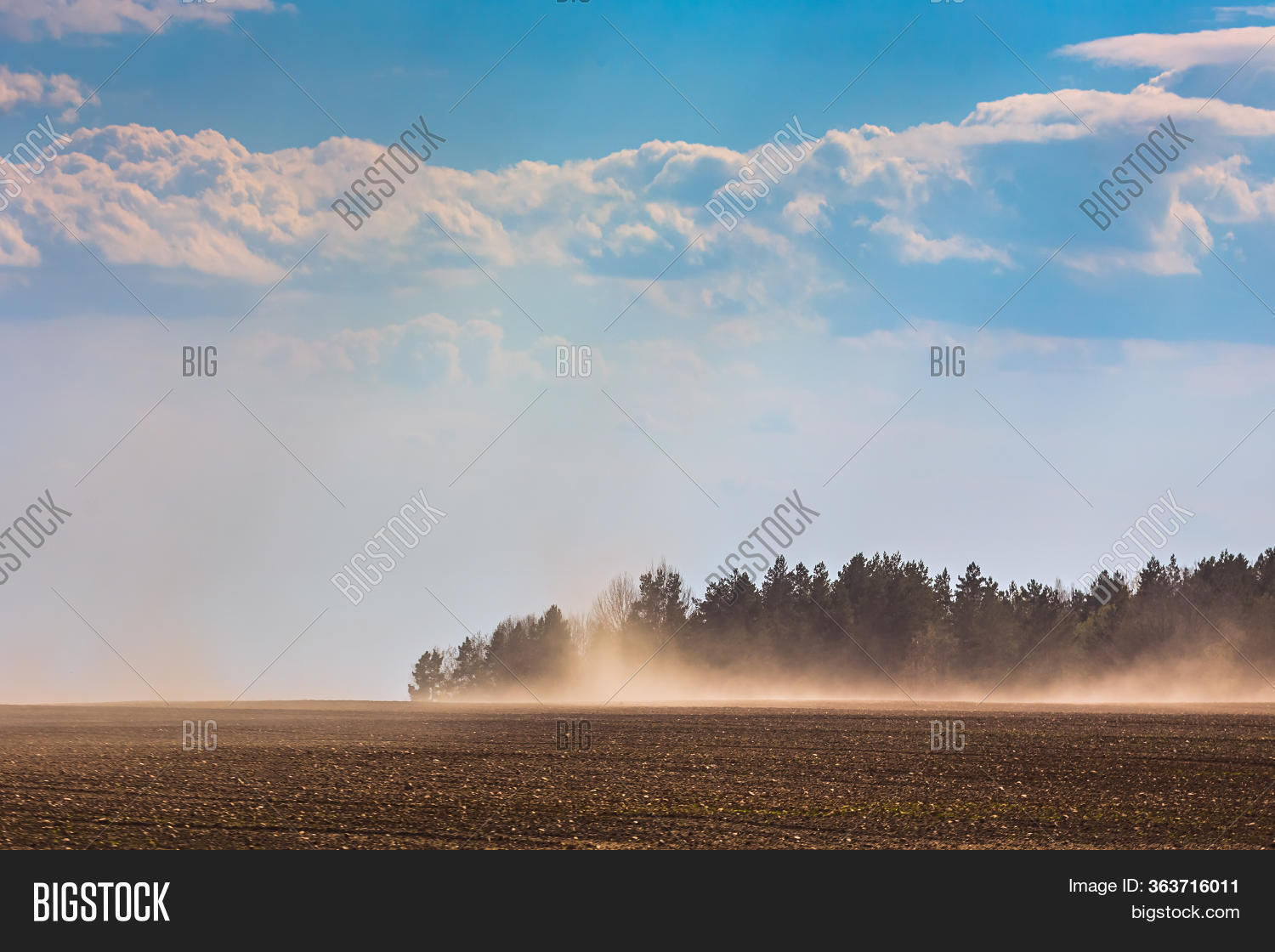 Dust Storm Dry Fields Image & Photo (Free Trial) | Bigstock