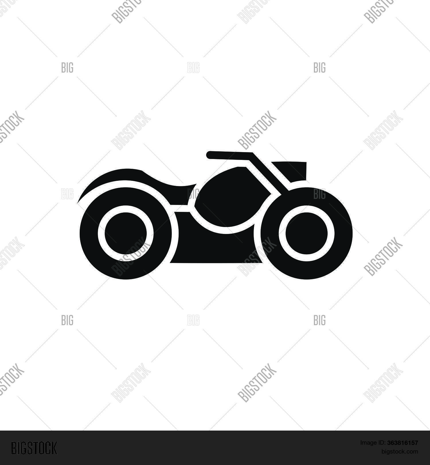 Vector Motorcycle Vector & Photo (Free Trial) | Bigstock