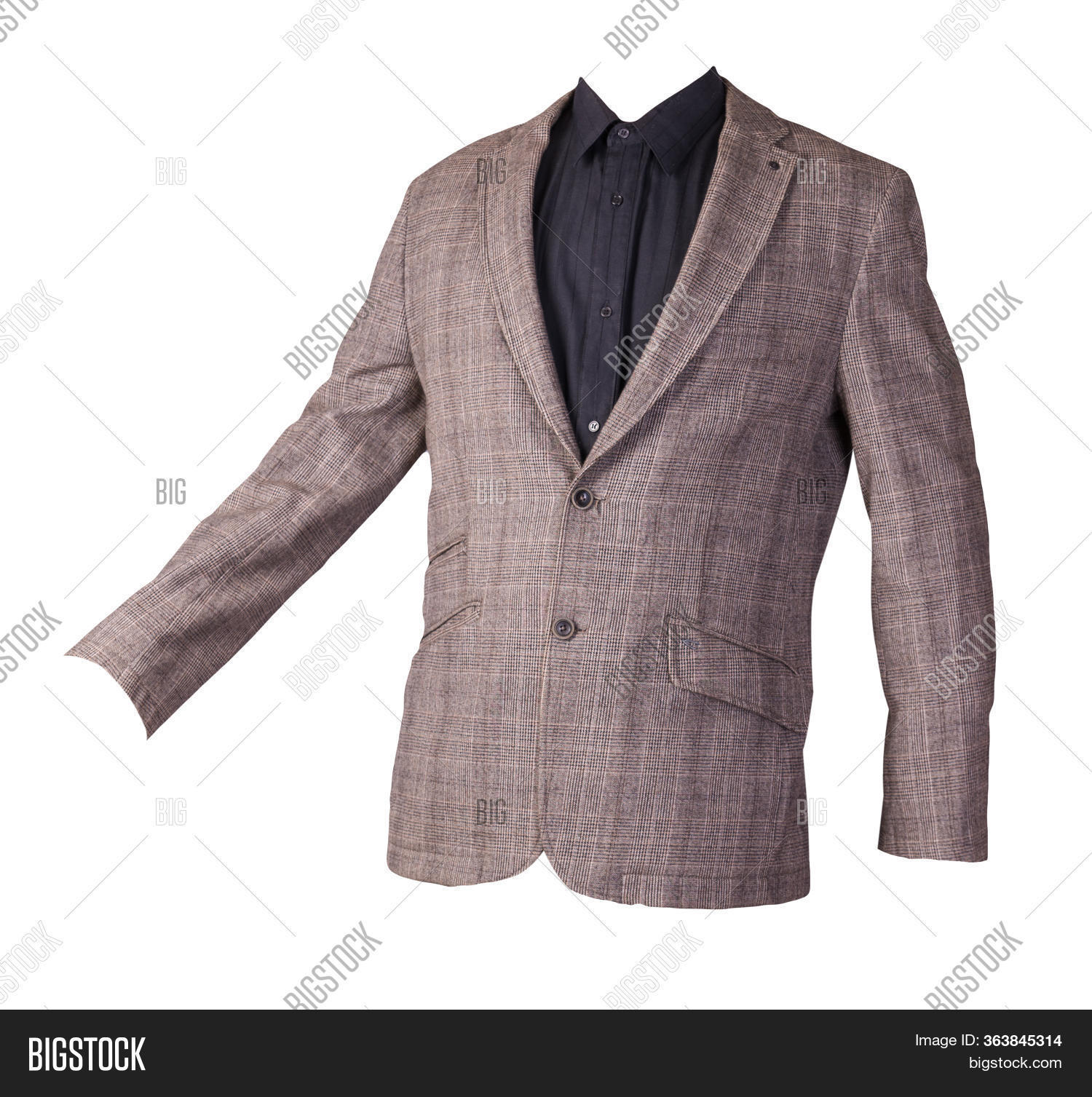 Men Brown Jacket Image & Photo (Free Trial) | Bigstock