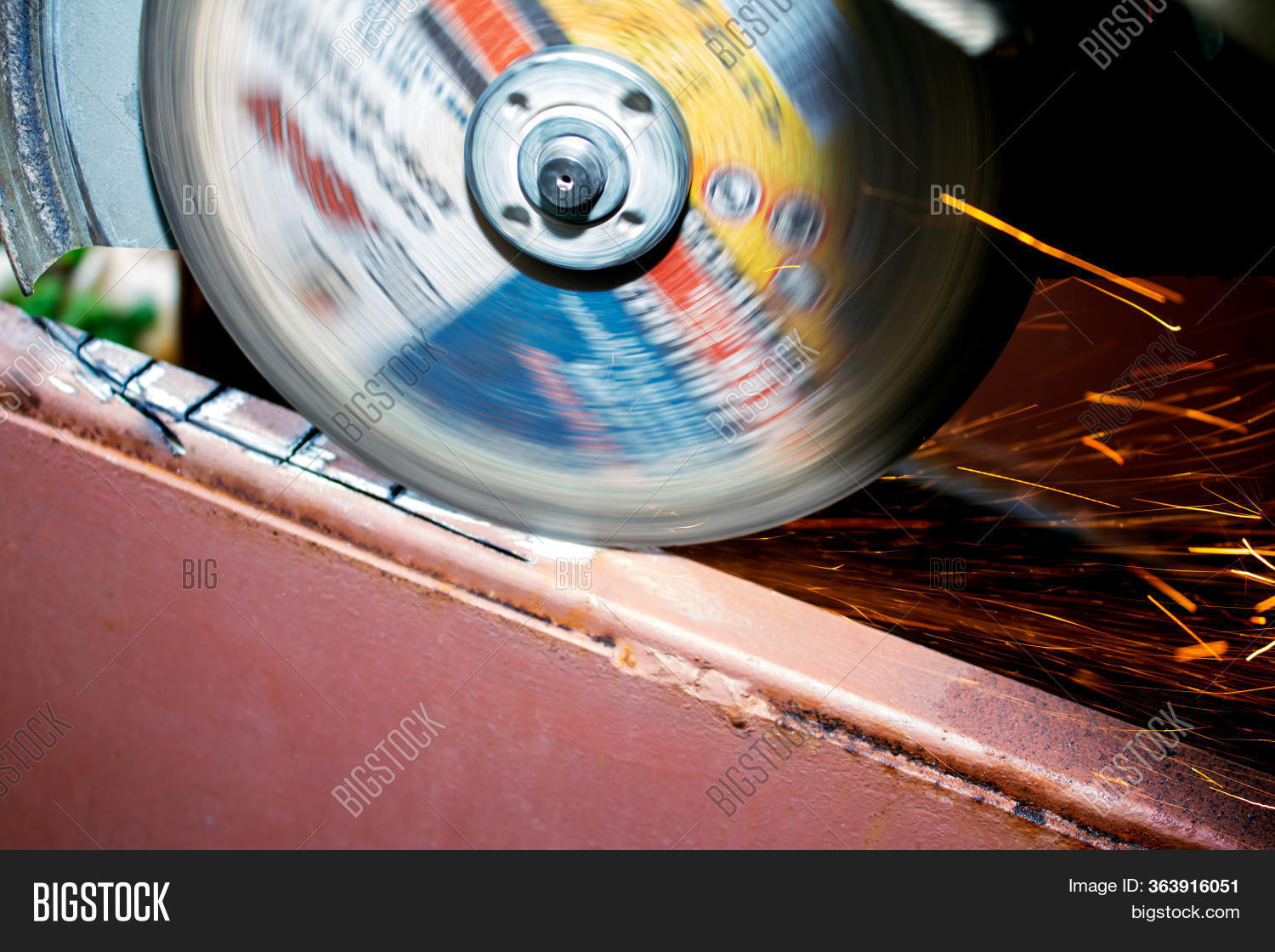 Angle Grinder Cutting Image & Photo (Free Trial) | Bigstock