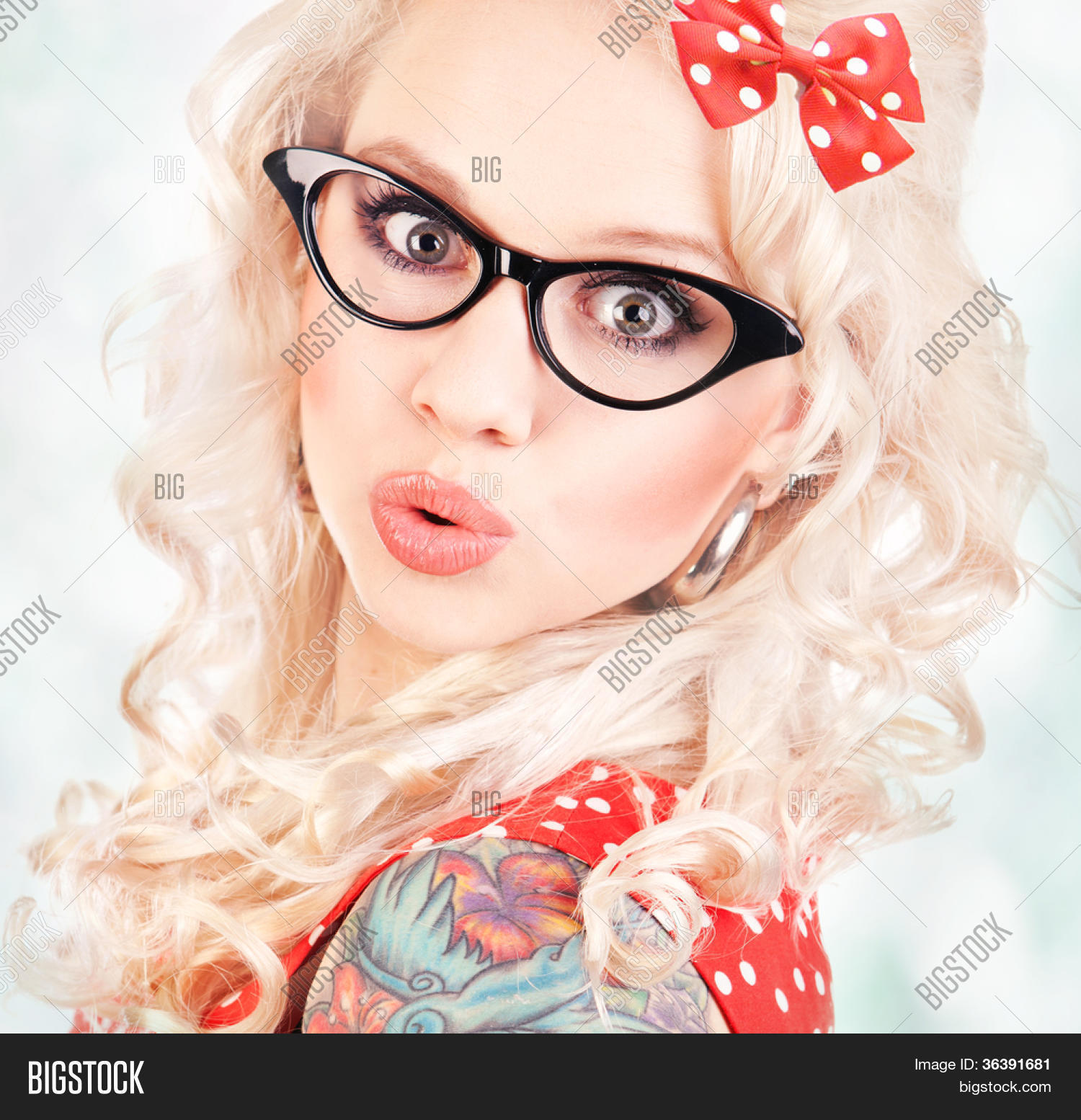 Pretty Pin Girl Image & Photo (Free Trial) | Bigstock