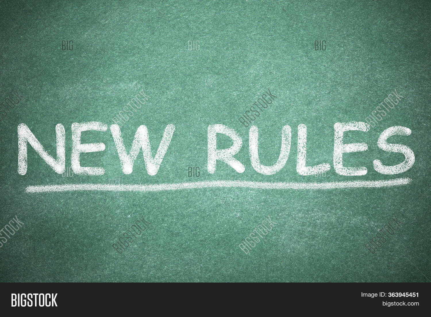 Text New Rules Written Image & Photo (Free Trial) | Bigstock
