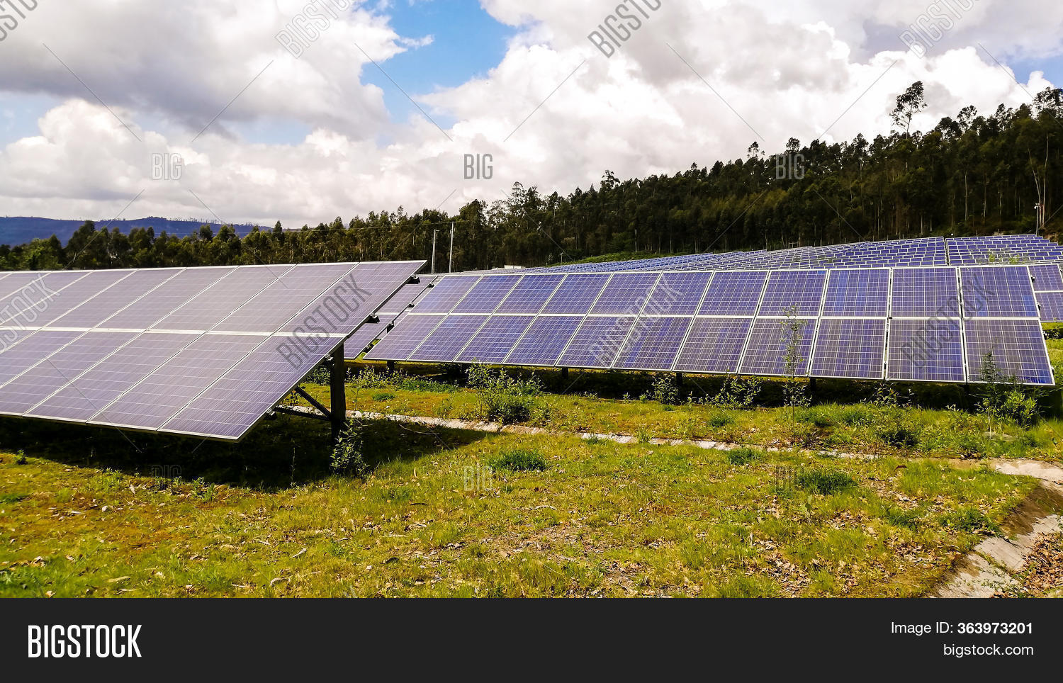 Solar Park - Set Image & Photo (Free Trial) | Bigstock