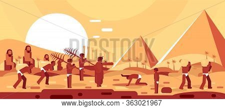 Construction Egyptian Vector & Photo (Free Trial) | Bigstock