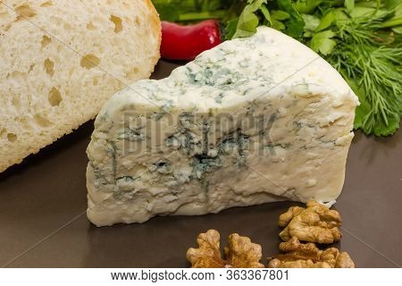 Piece Blue Cheese Blue Image & Photo (Free Trial) | Bigstock