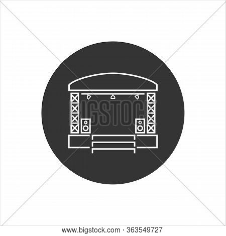 Concert Stage Line Vector & Photo (Free Trial) | Bigstock