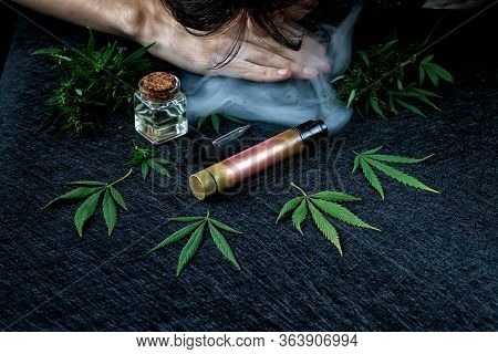 Cannabis Liquid. Vape Image & Photo (Free Trial) | Bigstock