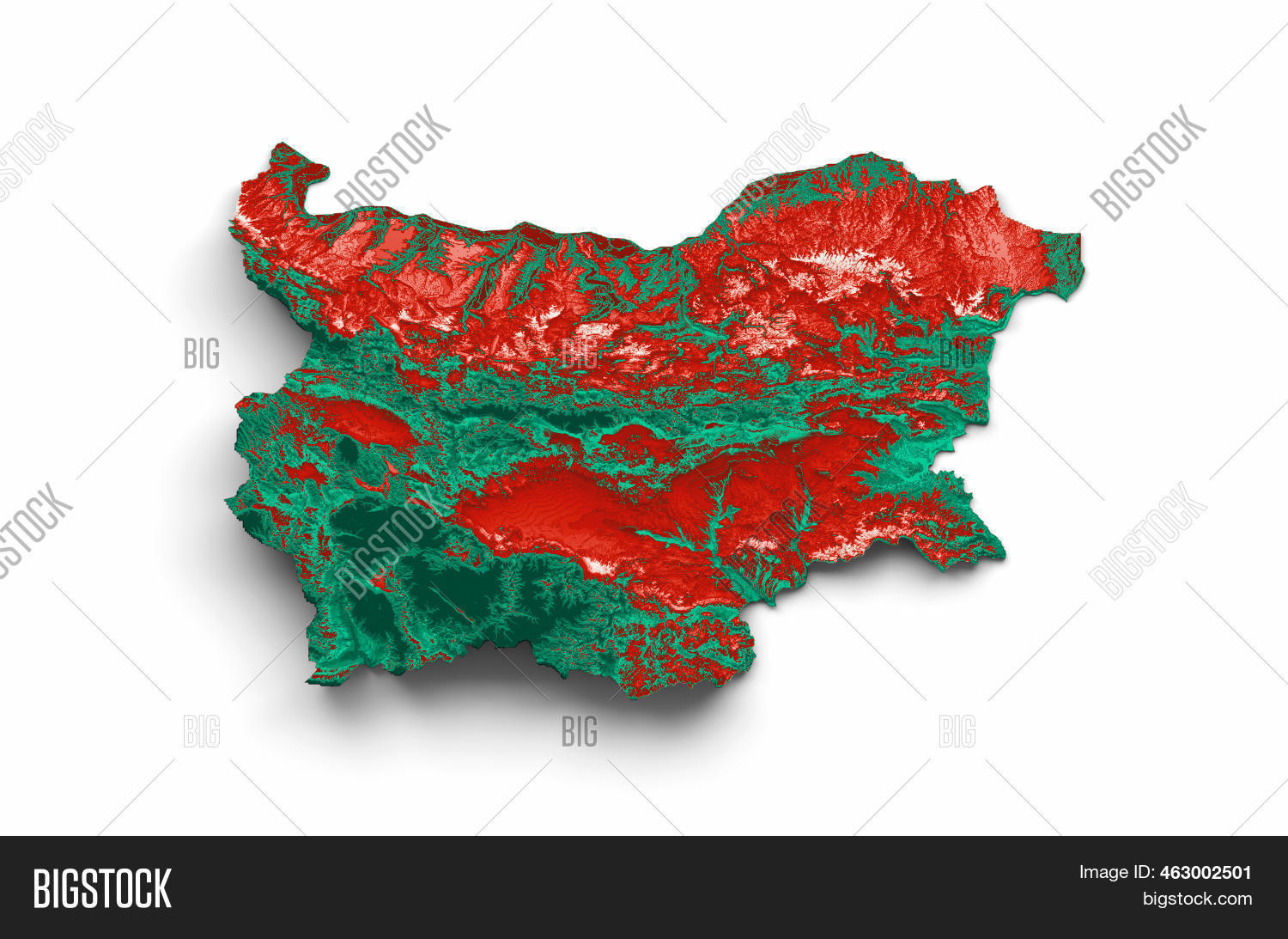 Bulgaria Map Flag Image & Photo (Free Trial) | Bigstock