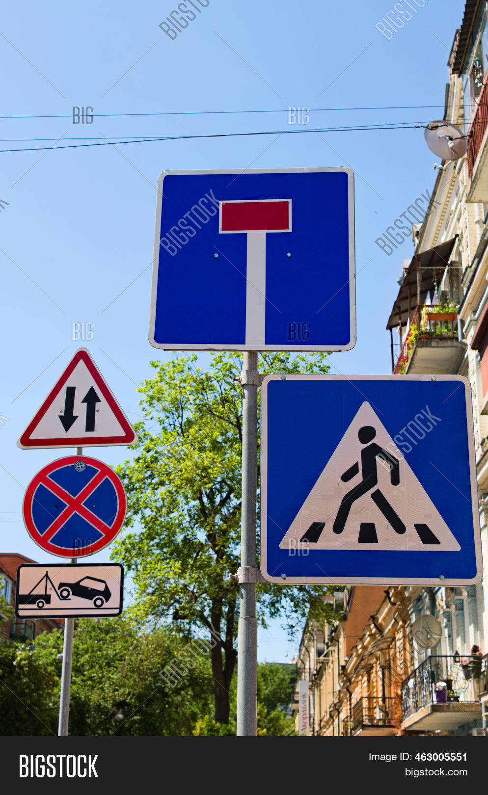 Group Traffic Signs On Image & Photo (Free Trial) | Bigstock