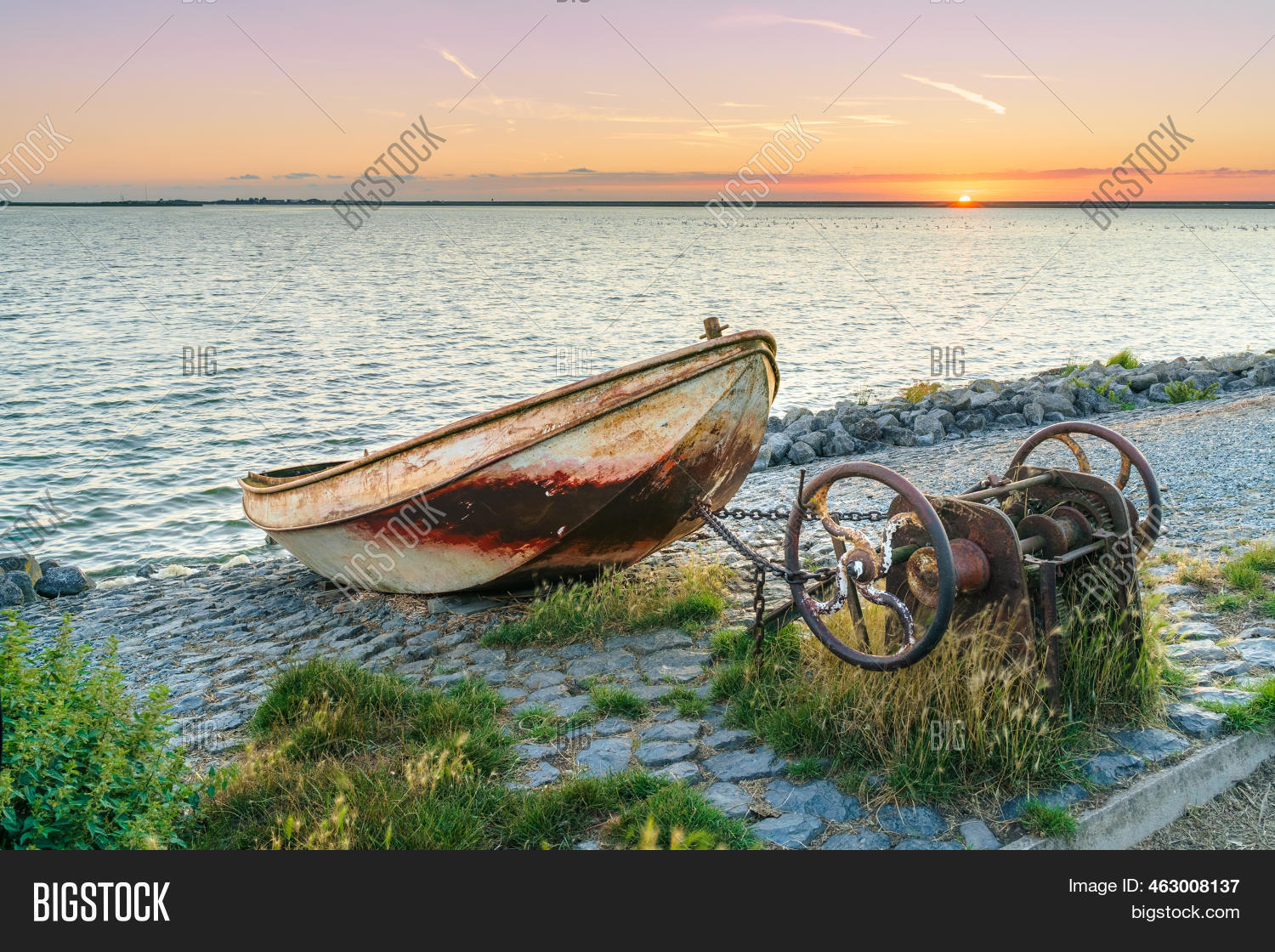 Rowing Boat On Slipway Image & Photo (Free Trial) | Bigstock
