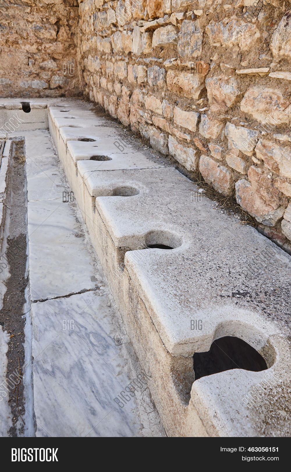 Ancient Public Toilets Image & Photo (Free Trial) | Bigstock
