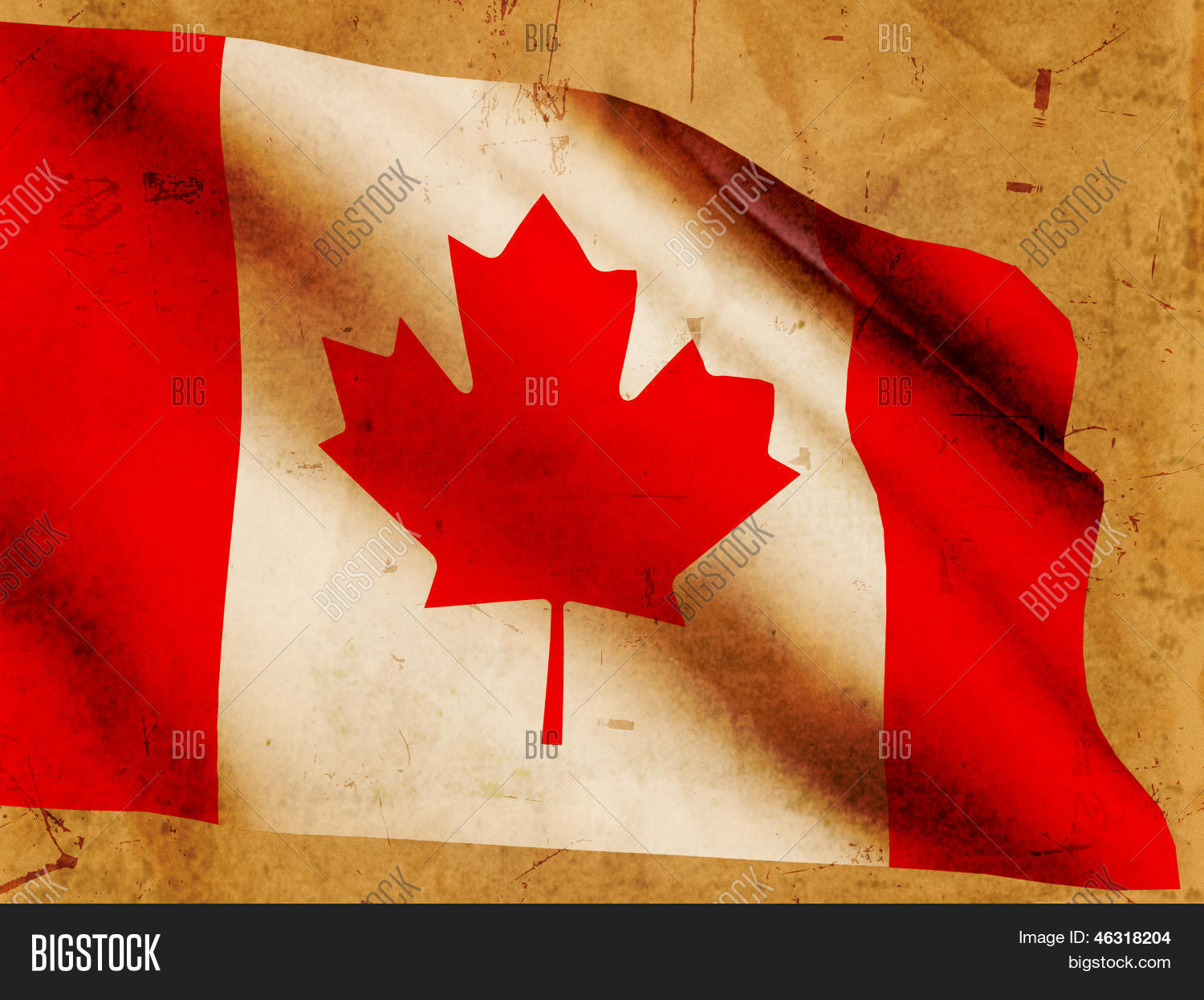 Canadian Flag Image & Photo (Free Trial) | Bigstock