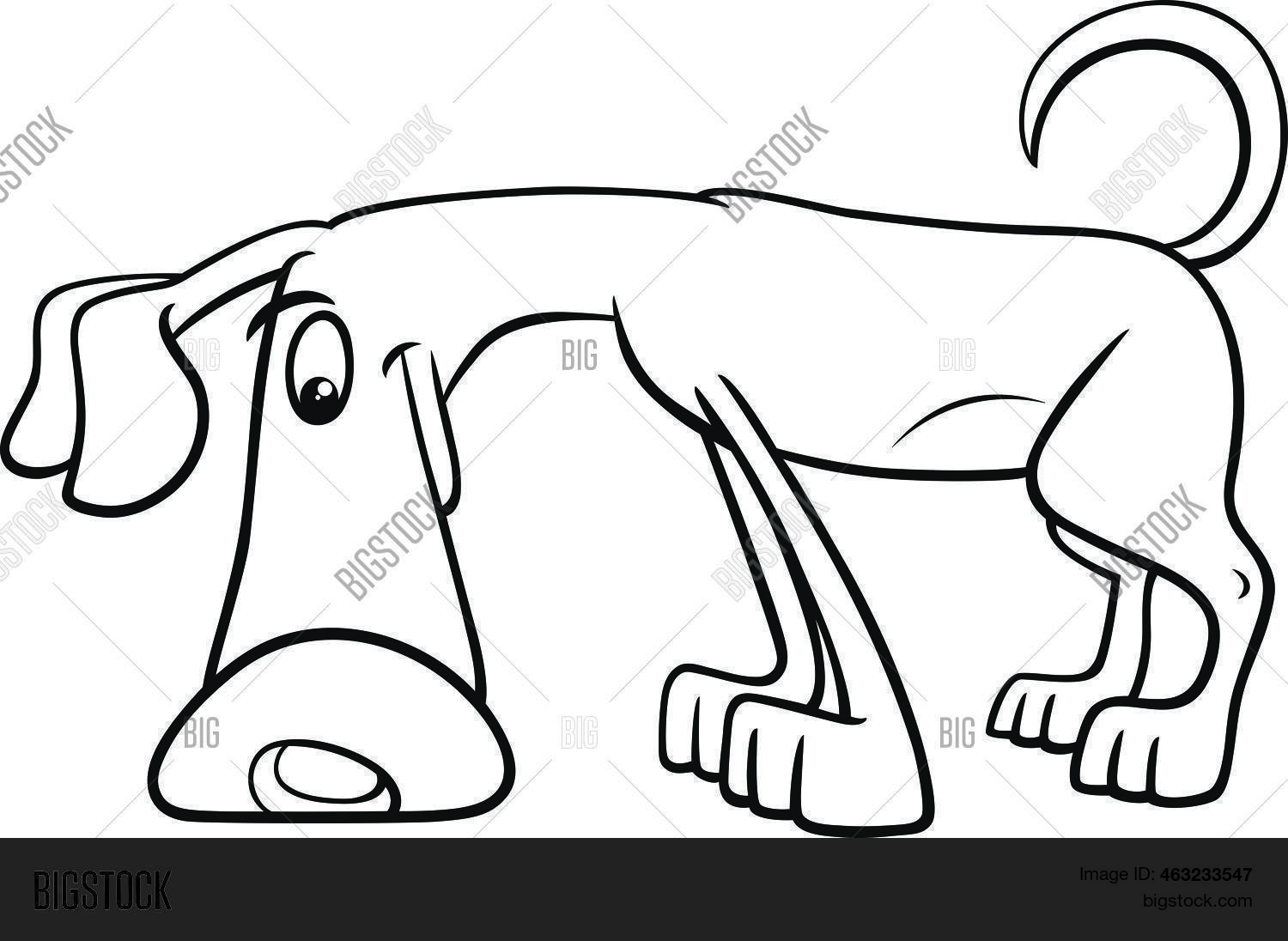 Black White Cartoon Vector & Photo (Free Trial) | Bigstock