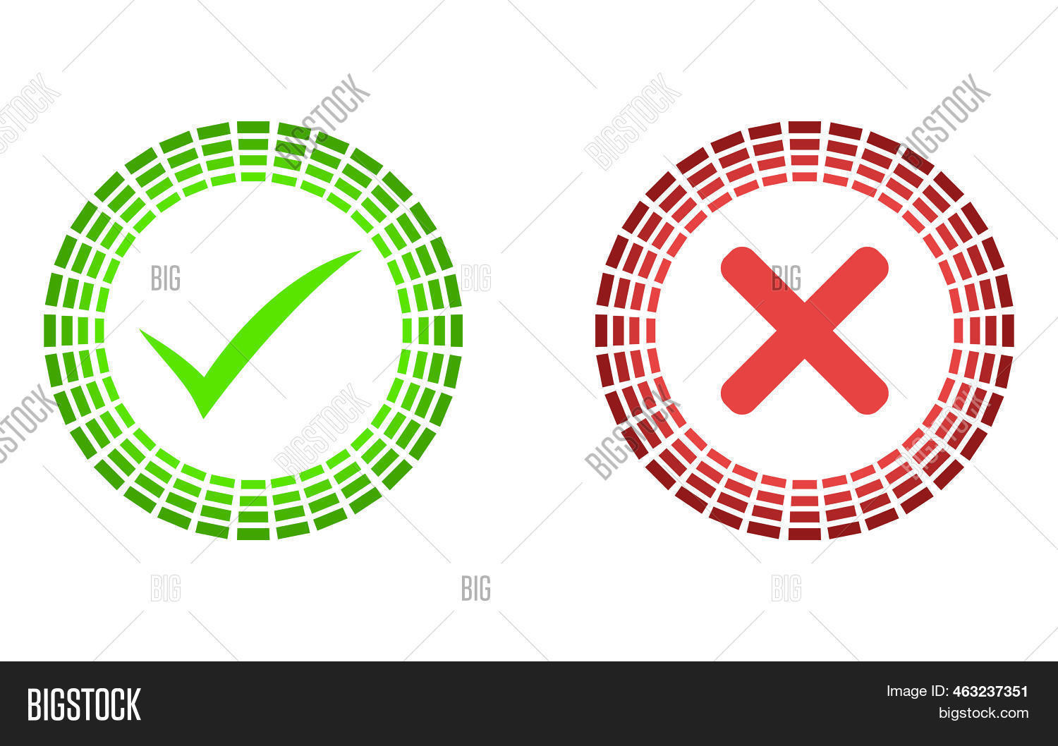 Thin Line Check Mark Image & Photo (Free Trial) | Bigstock