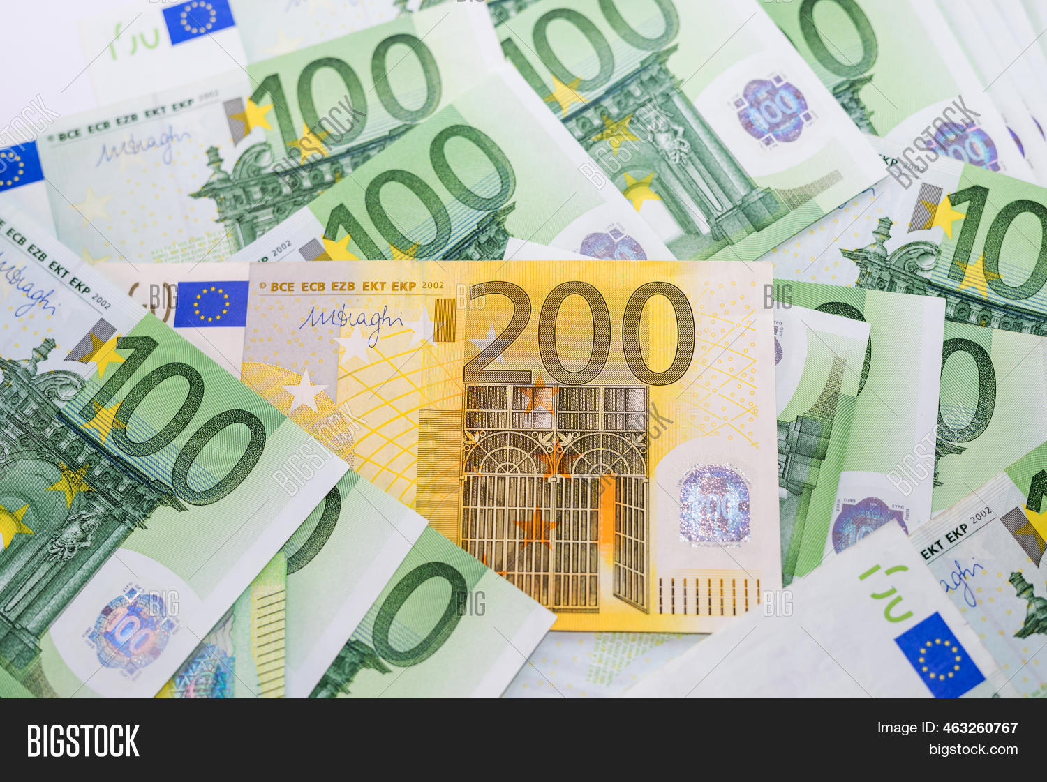 200 Euro 100 Euro Image & Photo (Free Trial) | Bigstock