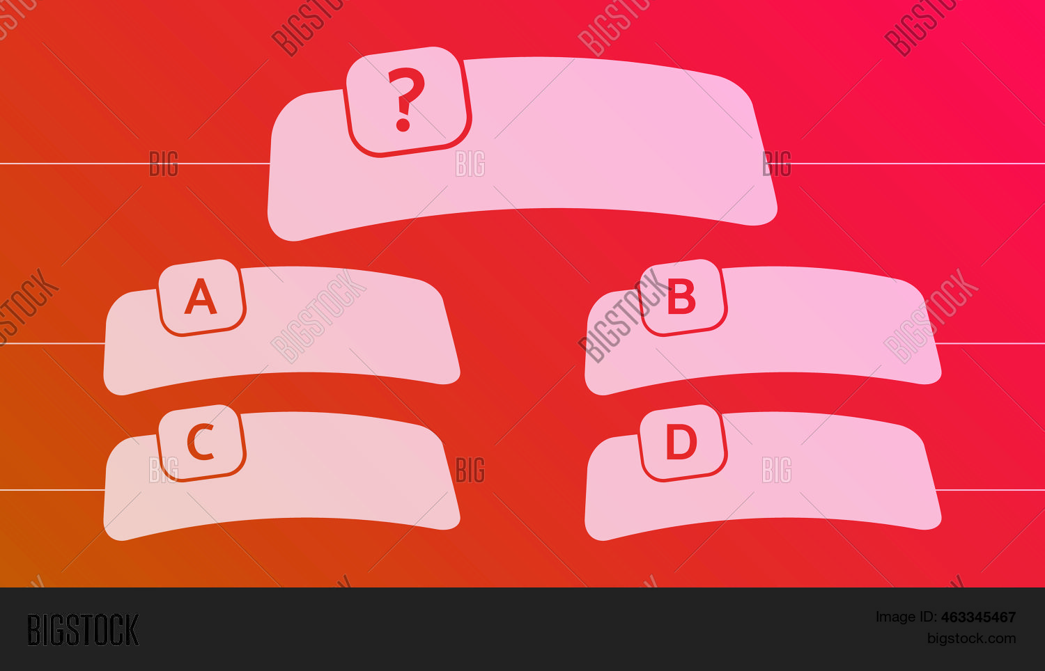 Multiple Choice Quiz Vector & Photo (Free Trial) | Bigstock