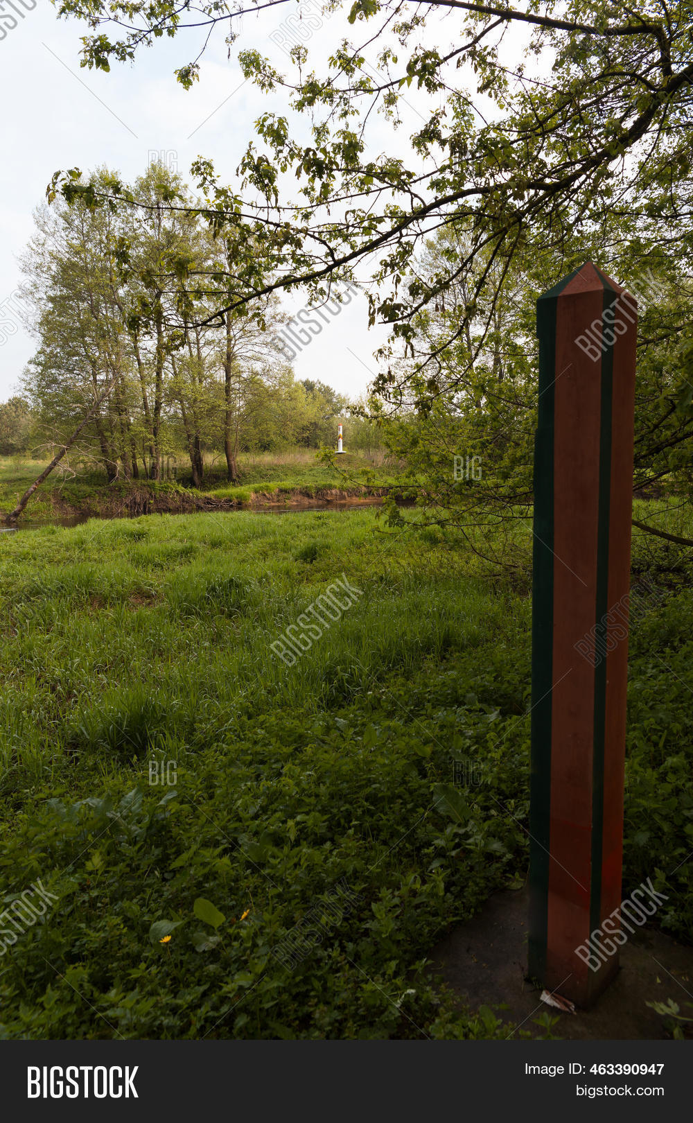 Border Poles On Border Image & Photo (Free Trial) | Bigstock