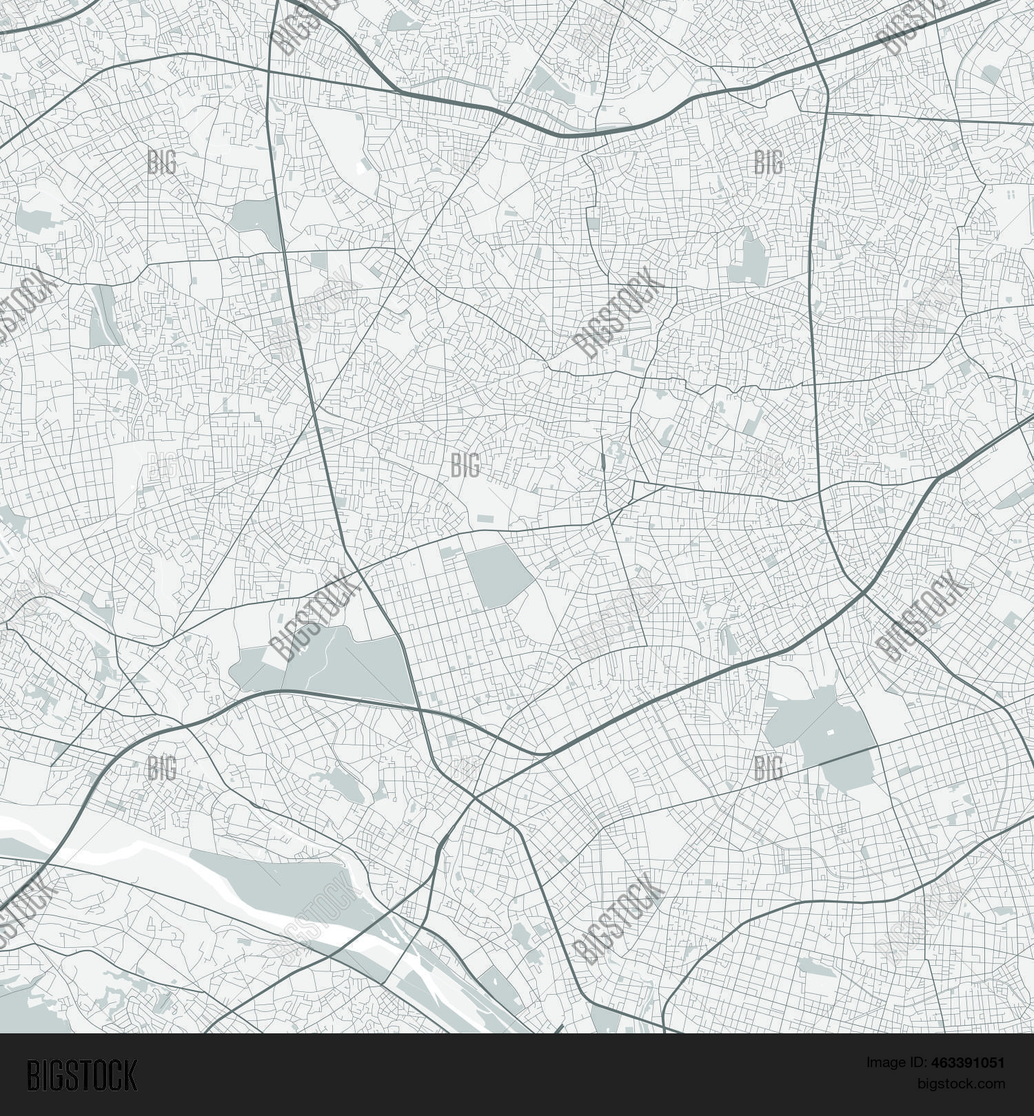 Map Setagaya City. Vector & Photo (Free Trial) | Bigstock
