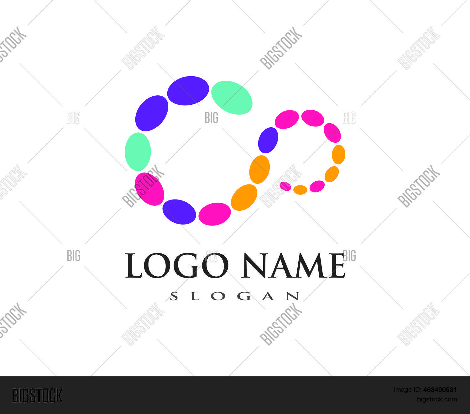 Molecule Infinity Vector & Photo (Free Trial) | Bigstock