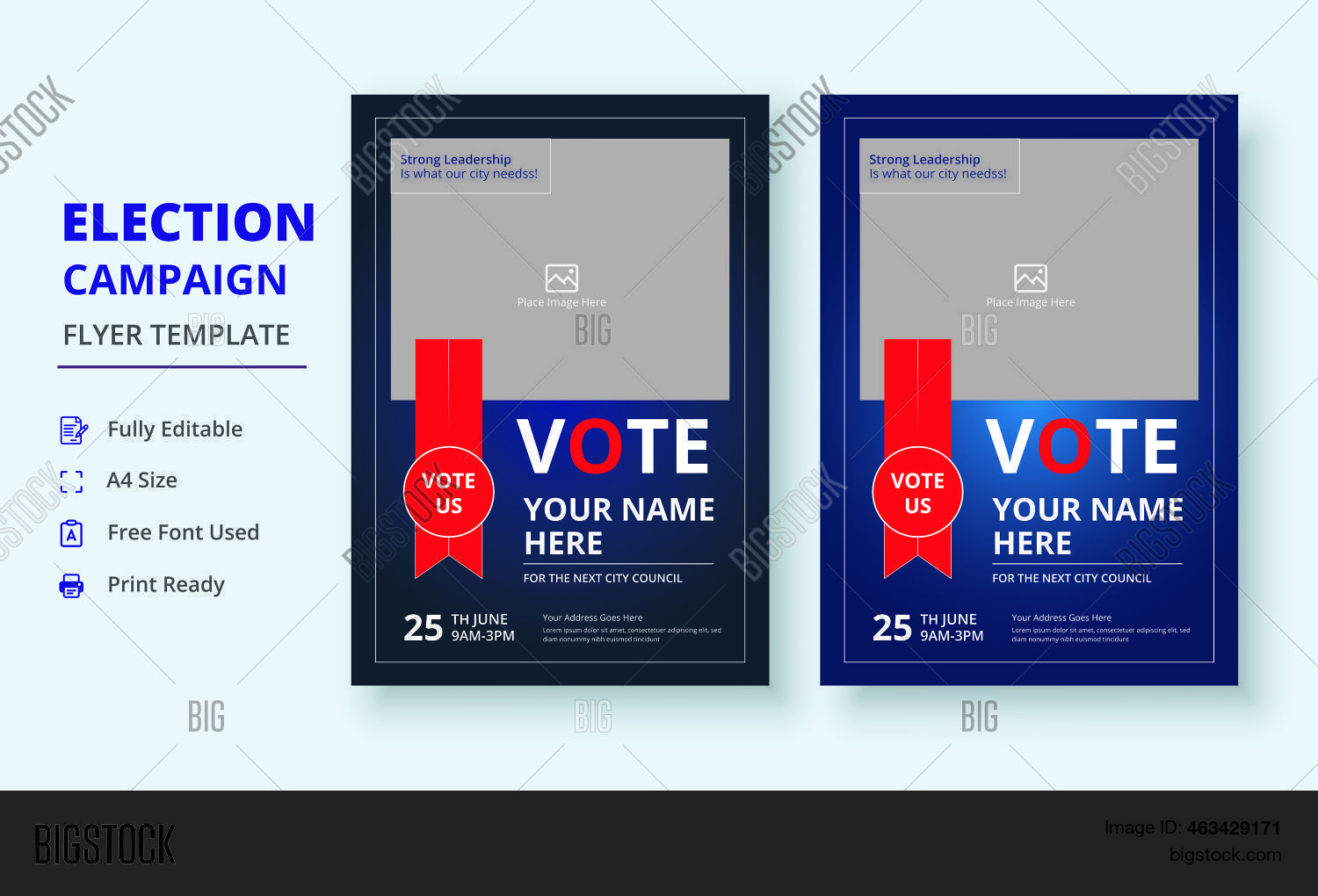 Election Campaign Vector & Photo (Free Trial) | Bigstock