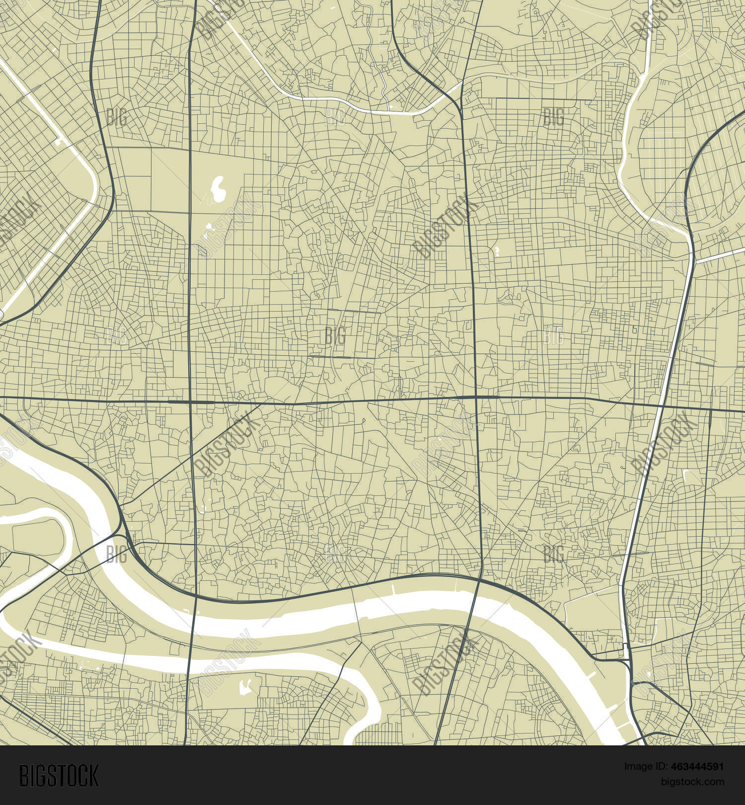 Vector Map Adachi, Vector & Photo (Free Trial) | Bigstock