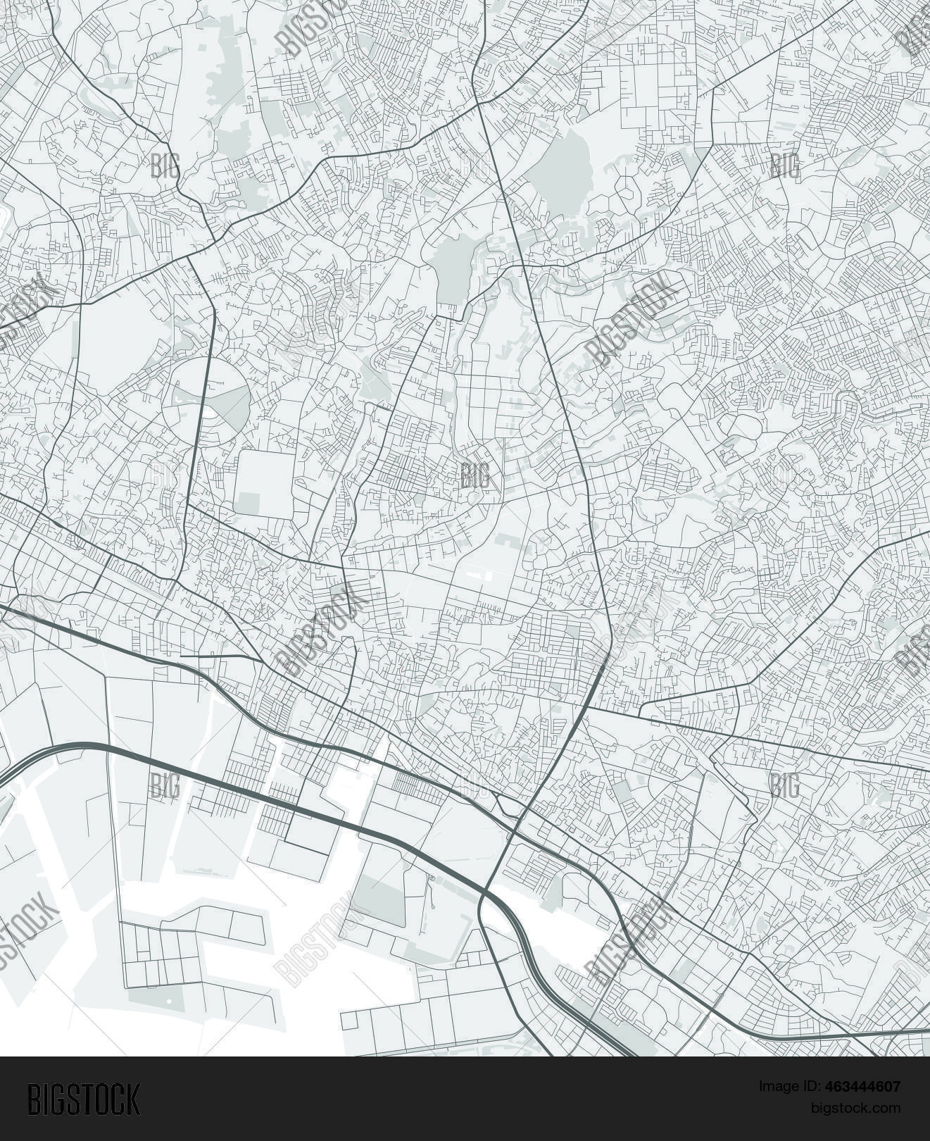 Map Funabashi City. Vector & Photo (Free Trial) | Bigstock