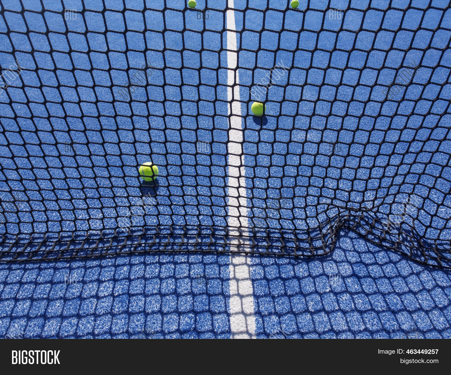 Two Balls Behind Net Image & Photo (Free Trial) | Bigstock
