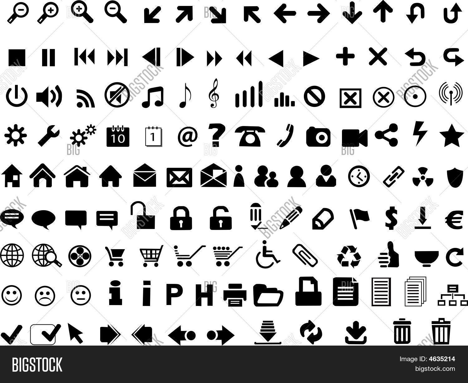 Web Symbols Vector & Photo (Free Trial) | Bigstock